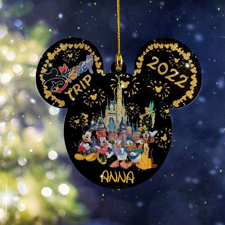 Personalized Mickey Mouse 2022 Ornament - Bafud