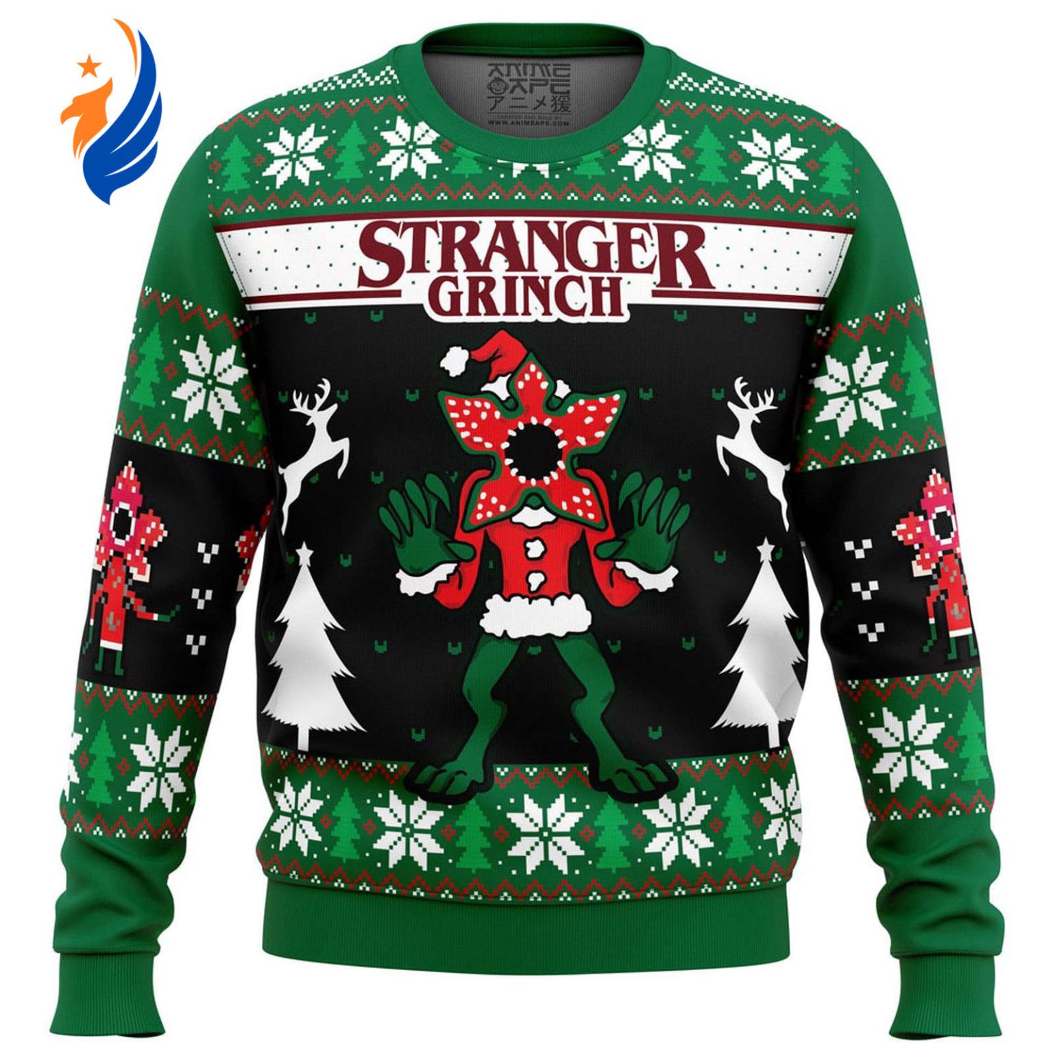 The Grinch Squad Ugly Christmas Sweater - Bafud