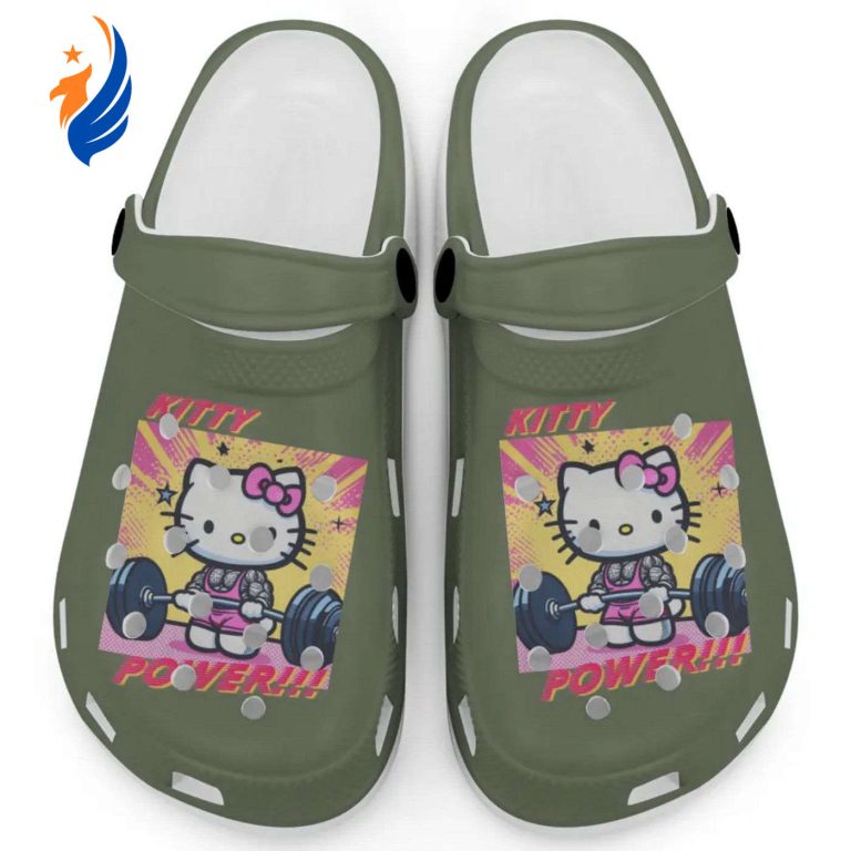 Funny Clogs Hello Kitty Pink Clogs For Kids And Adults - Bafud