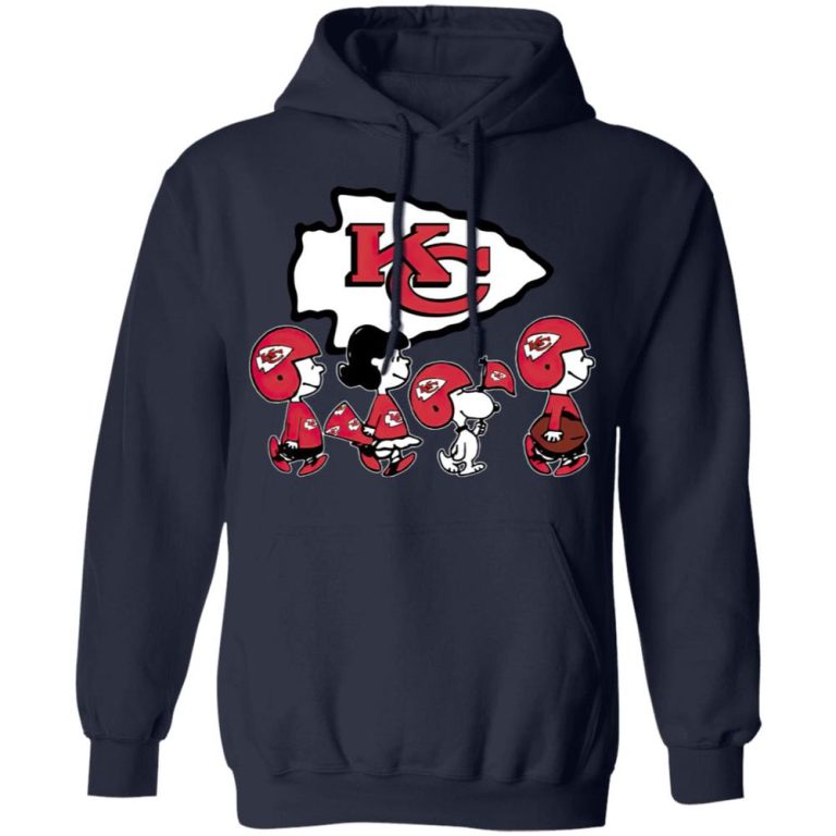 Peanuts Snoopy and Friends Cheer for Kansas City Chiefs NFL Shirt: Show ...